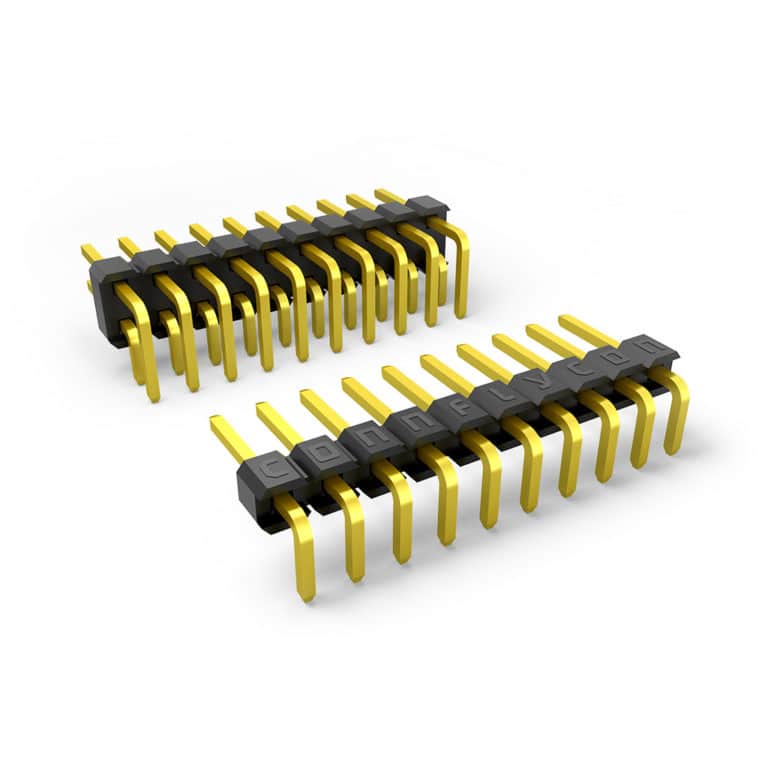 Right Angle Pin Header - DS1022 - Series - Easby Electronics