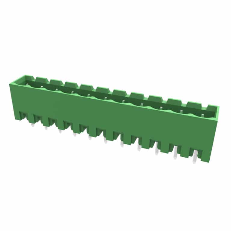 Vertical Socket - Closed -5.0mm Pitch , 2EDGVC-5.0-xxP-1400AH - Easby Electronics