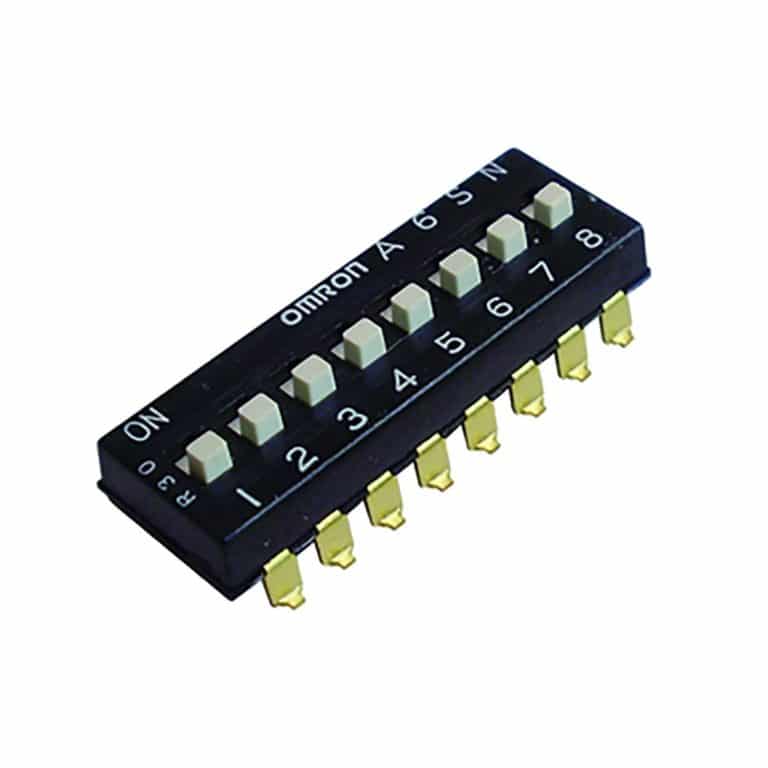 SMD DIP Switch 2.54mm - A6S Series - Easby Electronics